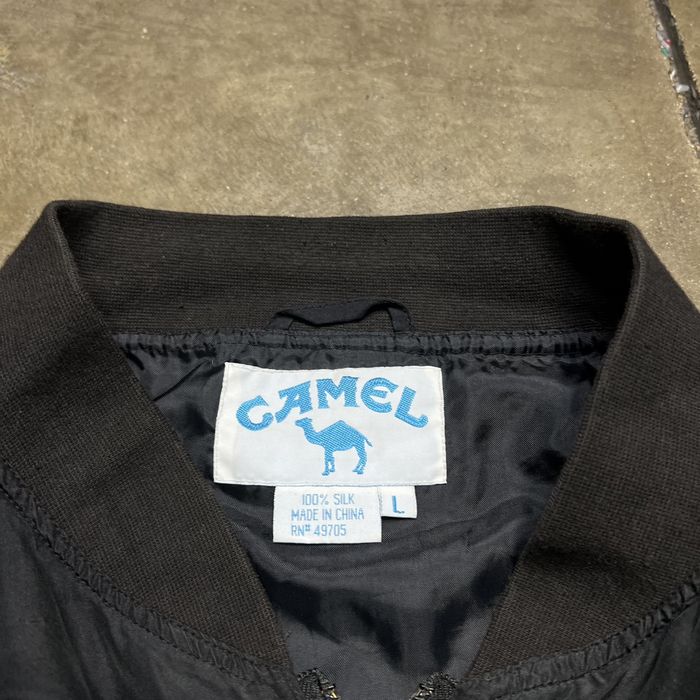 Vintage Vintage 90s Camel Cigarettes Silk Lightweight Bomber Jacket ...