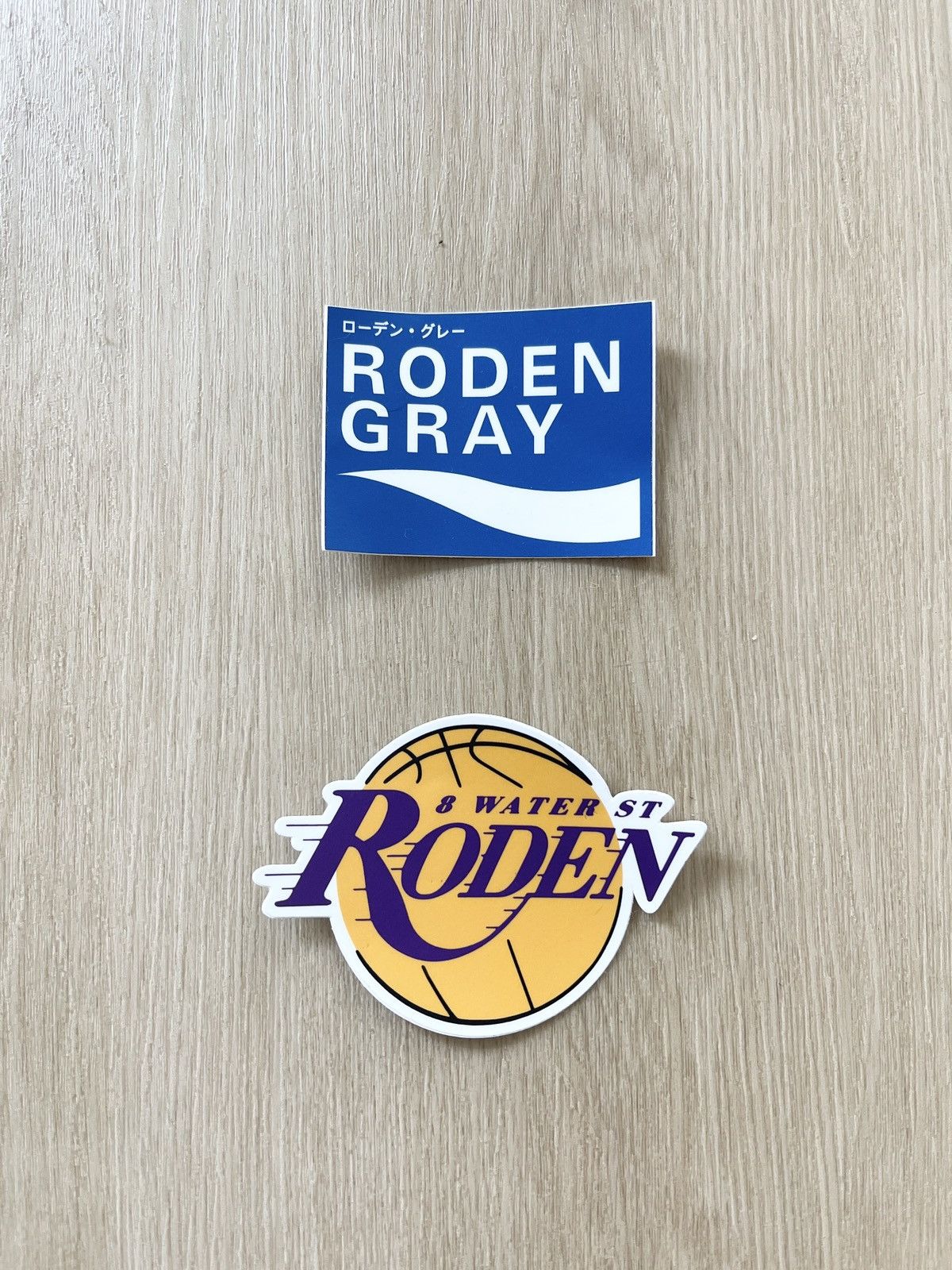 Japanese Brand × Streetwear Roden Gray Japanese Inspired Stickers ...