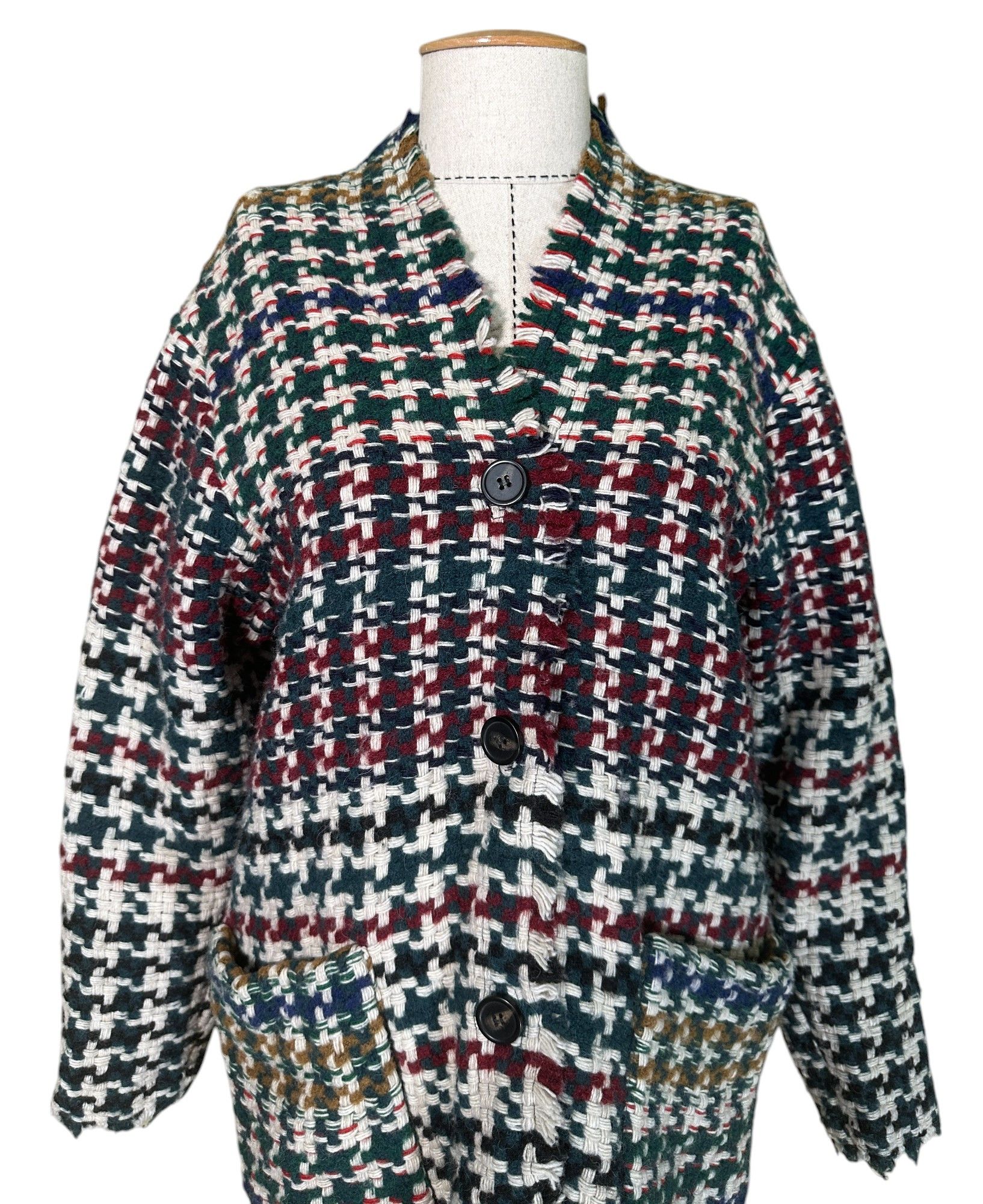 Isabel Marant Woven Multi Coloured Jacket Cardi coat | Grailed