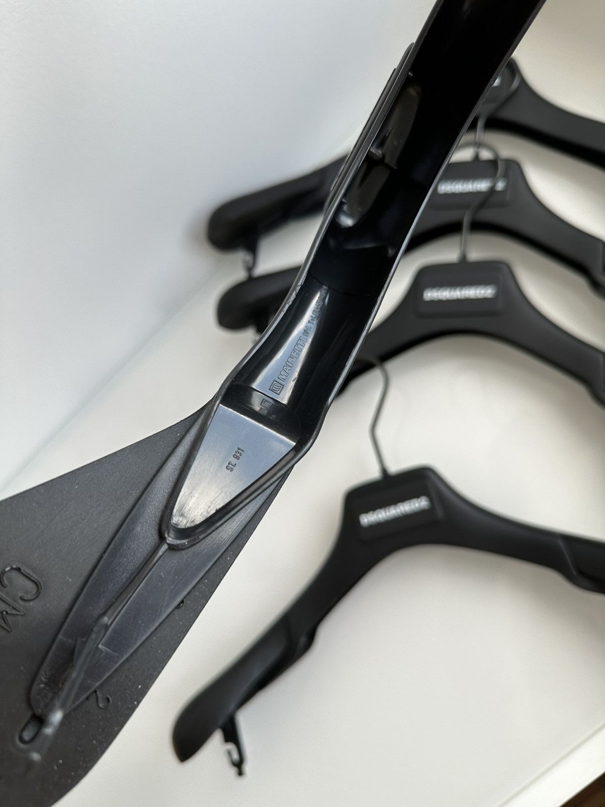 Dsquared2 Dsquared 2 logo premium made in italy black hangers | Grailed