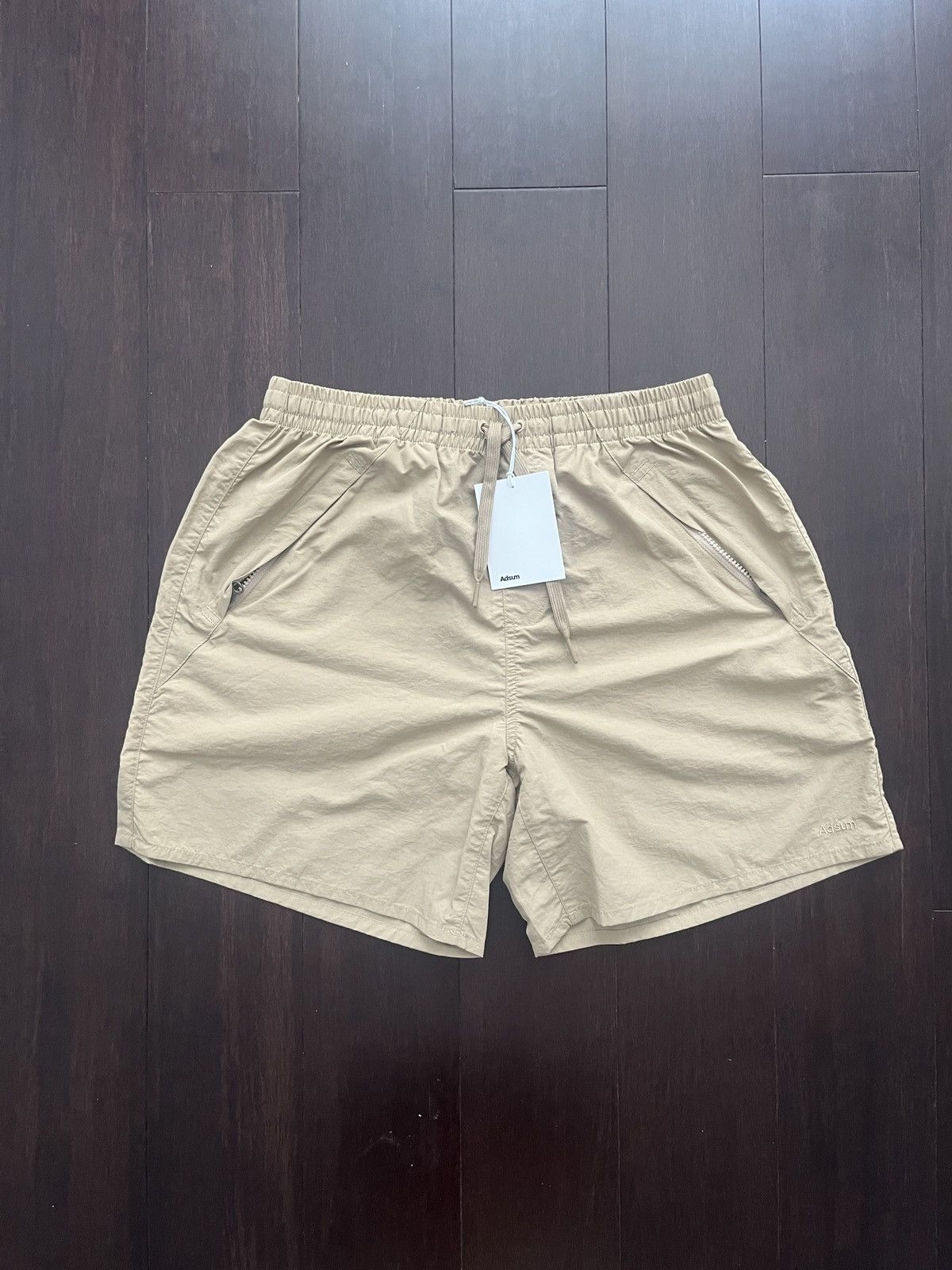 Adsum Site Shorts Beige | Grailed