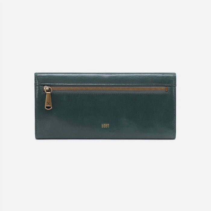 Hobo HOBO Jill Trifold Wallet In Sage Leaf | Grailed