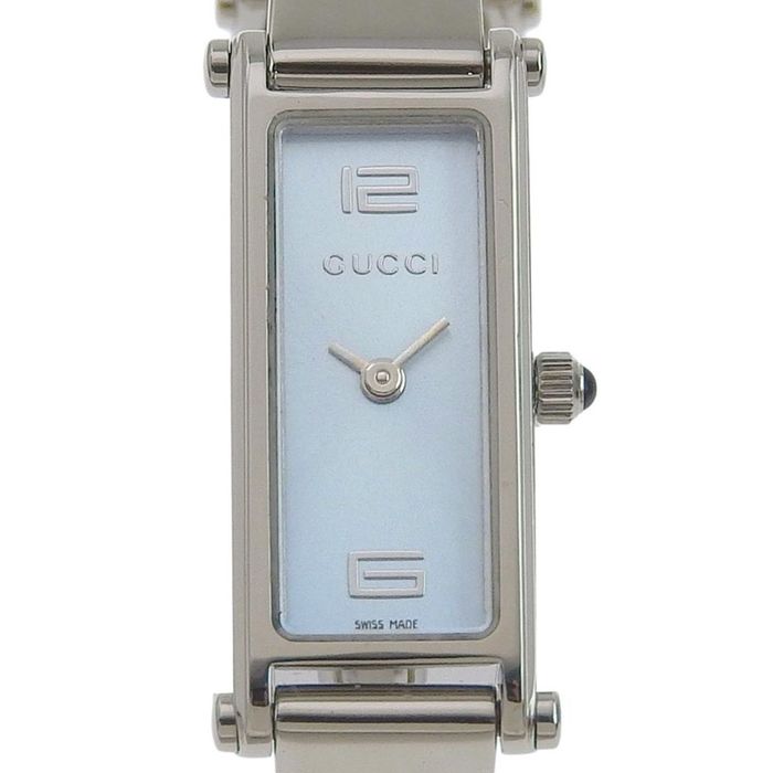 Gucci GUCCI Watch 1500L Stainless Steel Swiss Made Silver Quartz Analog ...