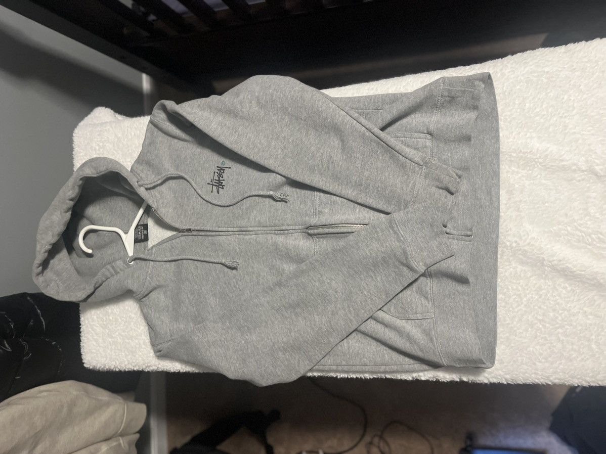 Stussy Grey Stussy Jacket | Grailed