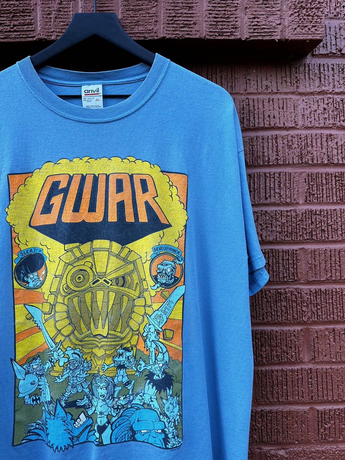 Anvil × Band Tees × Vintage Gwar Band Tee | Grailed
