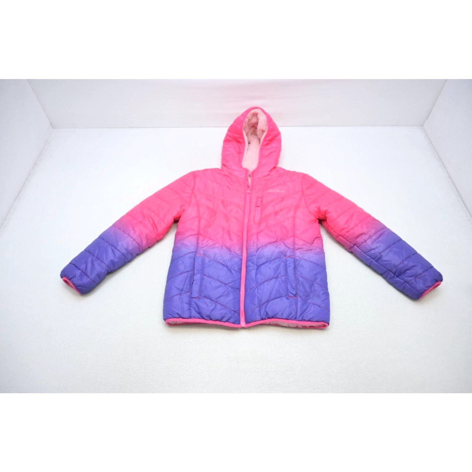 Eddie Bauer Eddie Bauer Sherpa Puffer Jacket Hooded Insulated ...