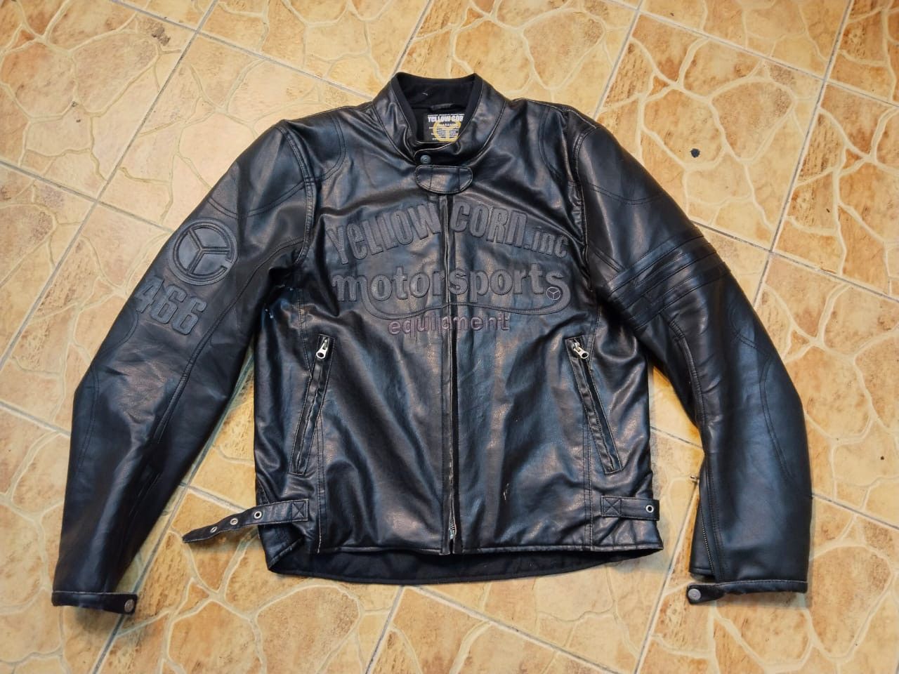 Vintage × YELLOW CORN ‼️OFFER BEST ‼️Yellow Corn Leather Motorcycle ...