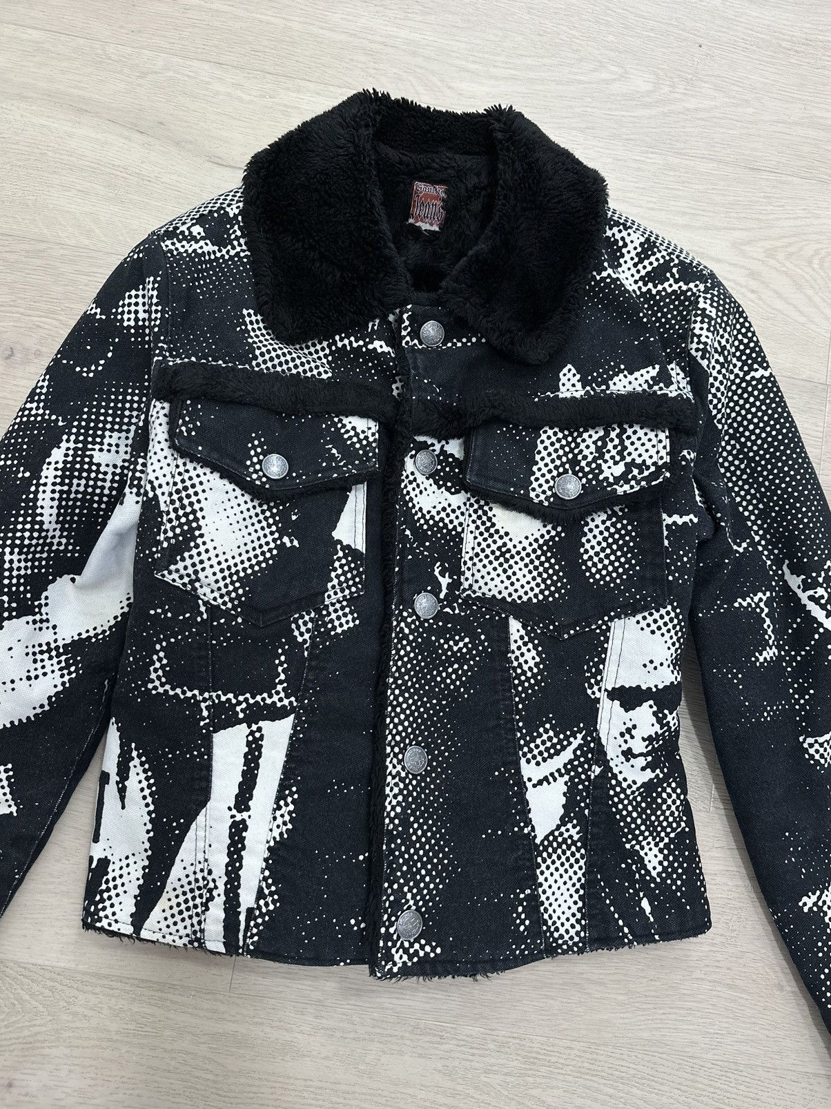 Jean Paul Gaultier aw 1997 punk jacket fight racism | Grailed