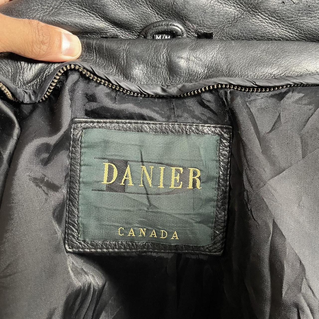 Danier × Streetwear × Vintage VINTAGE DANIER LEATHER BOYFRIEND JACKET OVERSIZED | Grailed