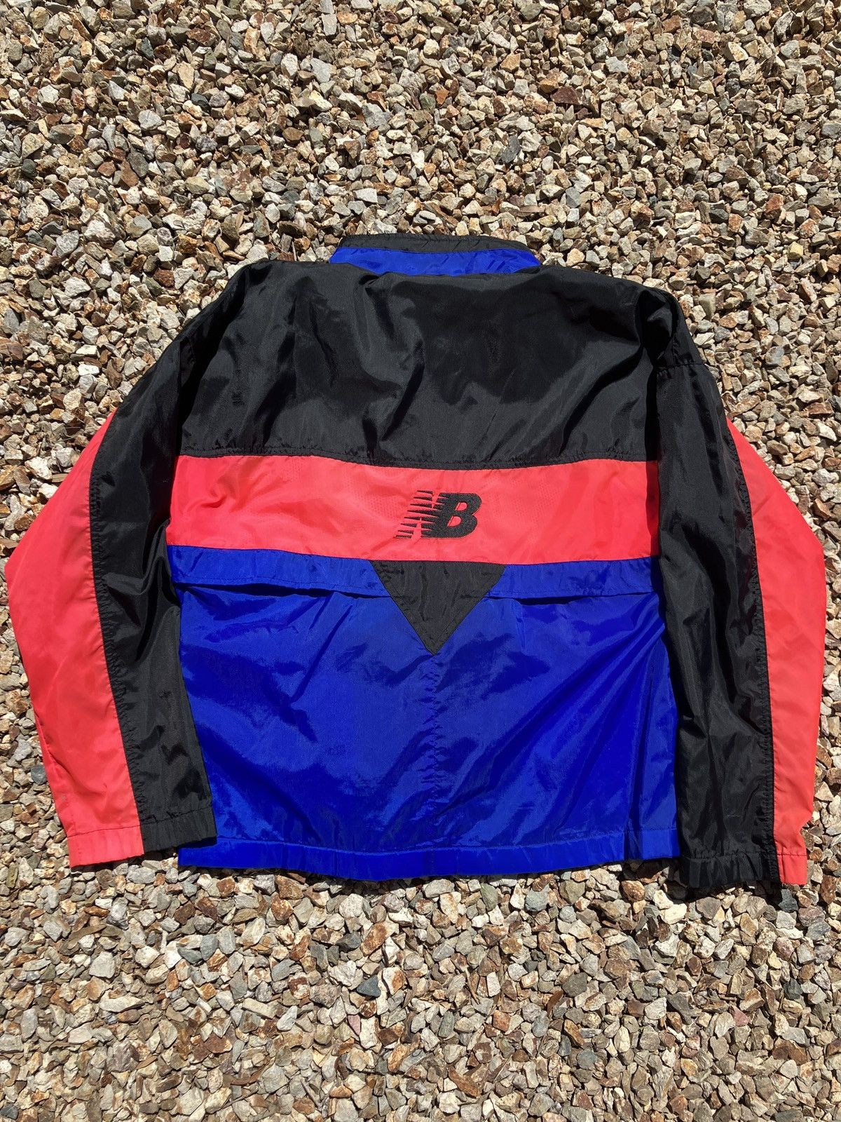 New Balance × Vintage × Windbreaker Vintage NB Neon Windbreaker Jacket ...