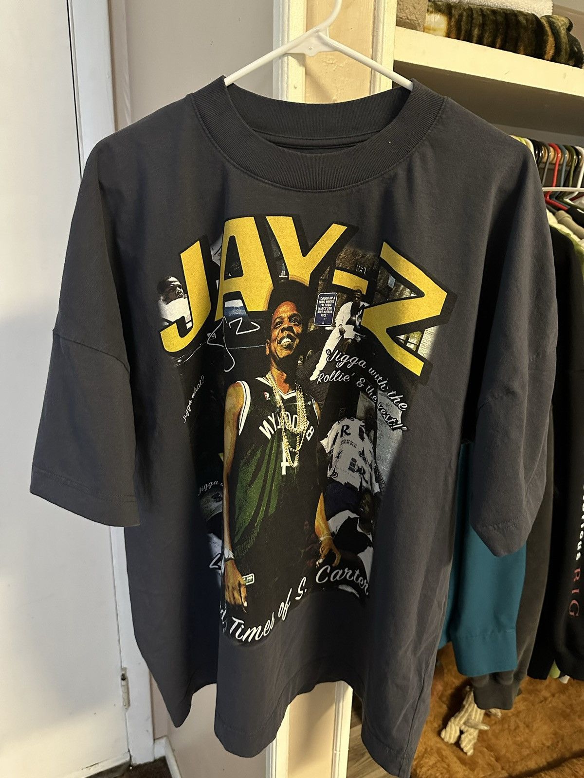 Designer × Jay Z Jay-z oversized t shirt | Grailed