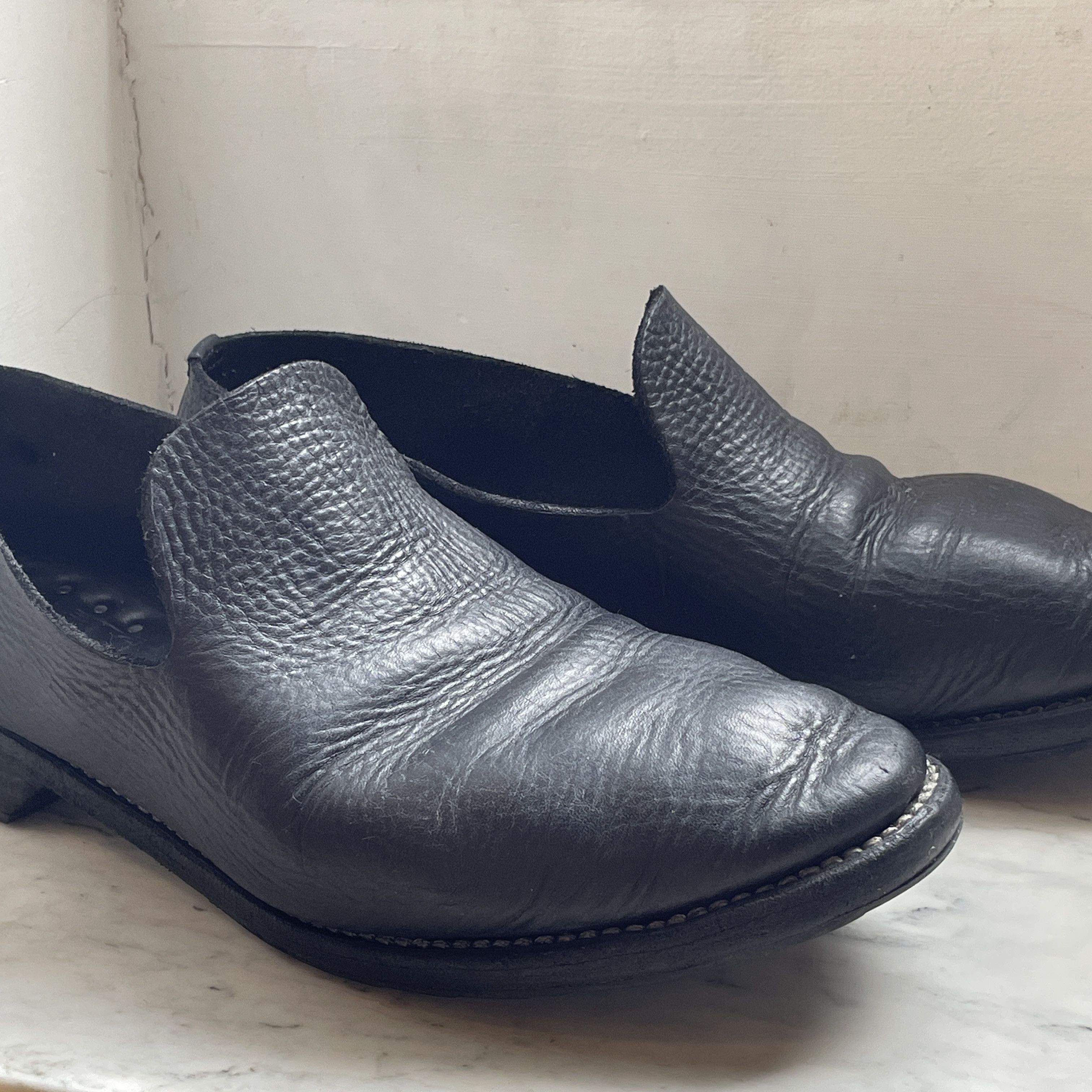 Guidi GUIDI 100 slip on with heel | Grailed