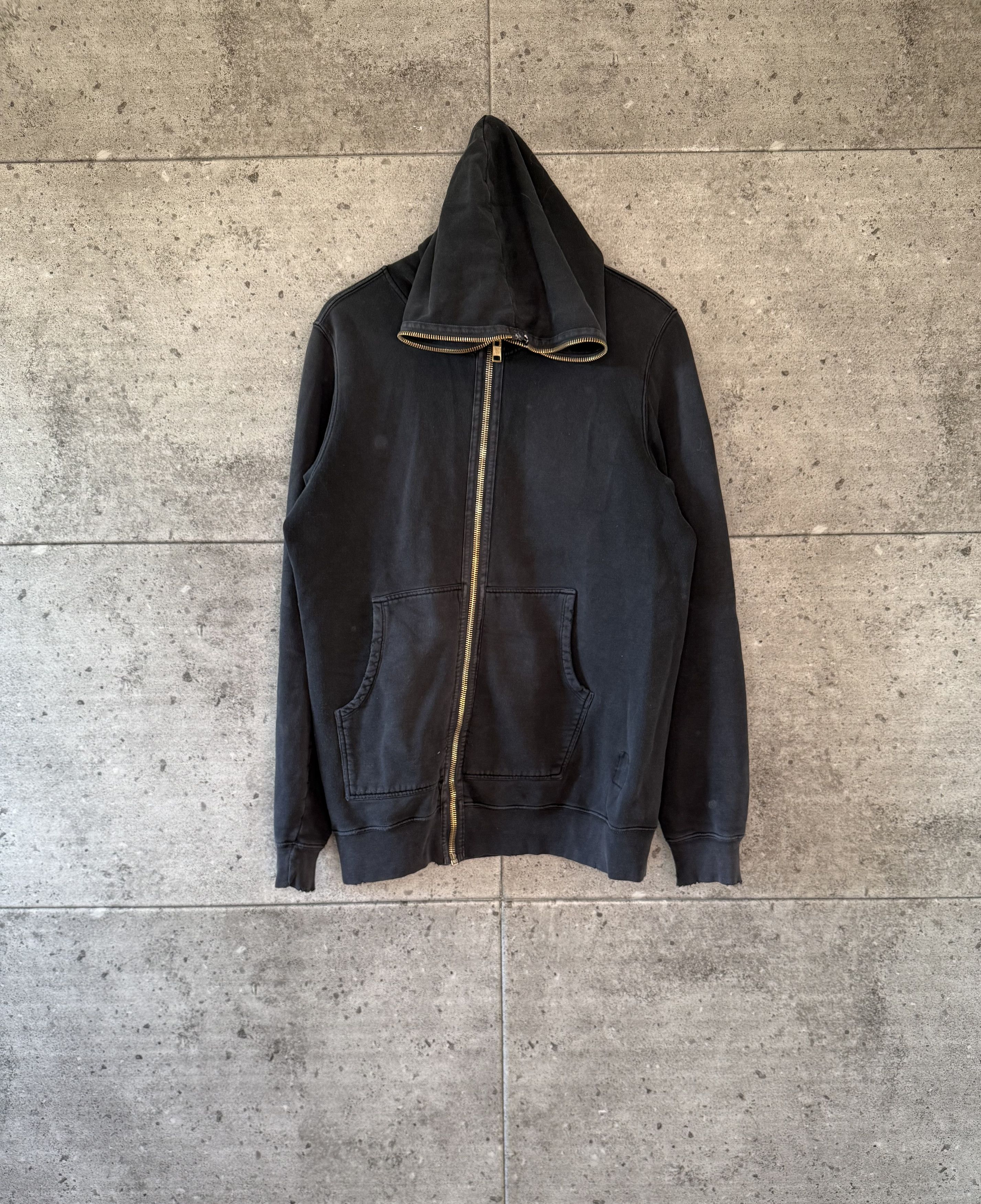 Rick Owens × Rick Owens Drkshdw Rick owens full zip gimp hoodie | Grailed