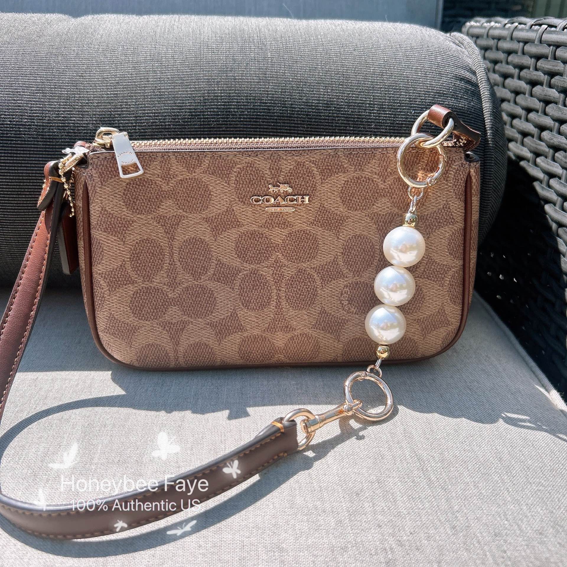 Coach Nolita 19 In Signature Canvas CW426 plus extended chain | Grailed