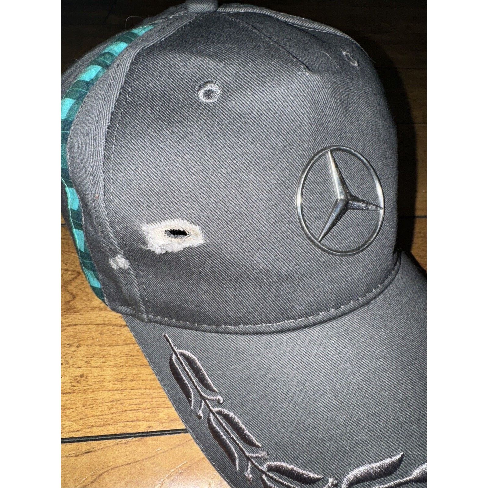 Vintage Distressed Mercedes Benz Adjustable Dad Baseball Cap | Grailed