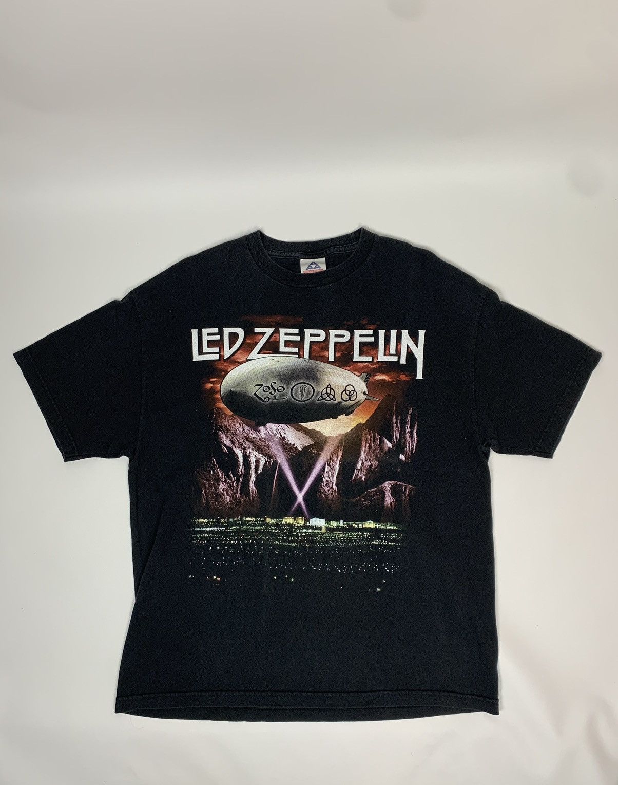 Band Tees × Streetwear × Vintage Vintage 90s Led Zeppelin Wizard ZOSO ...