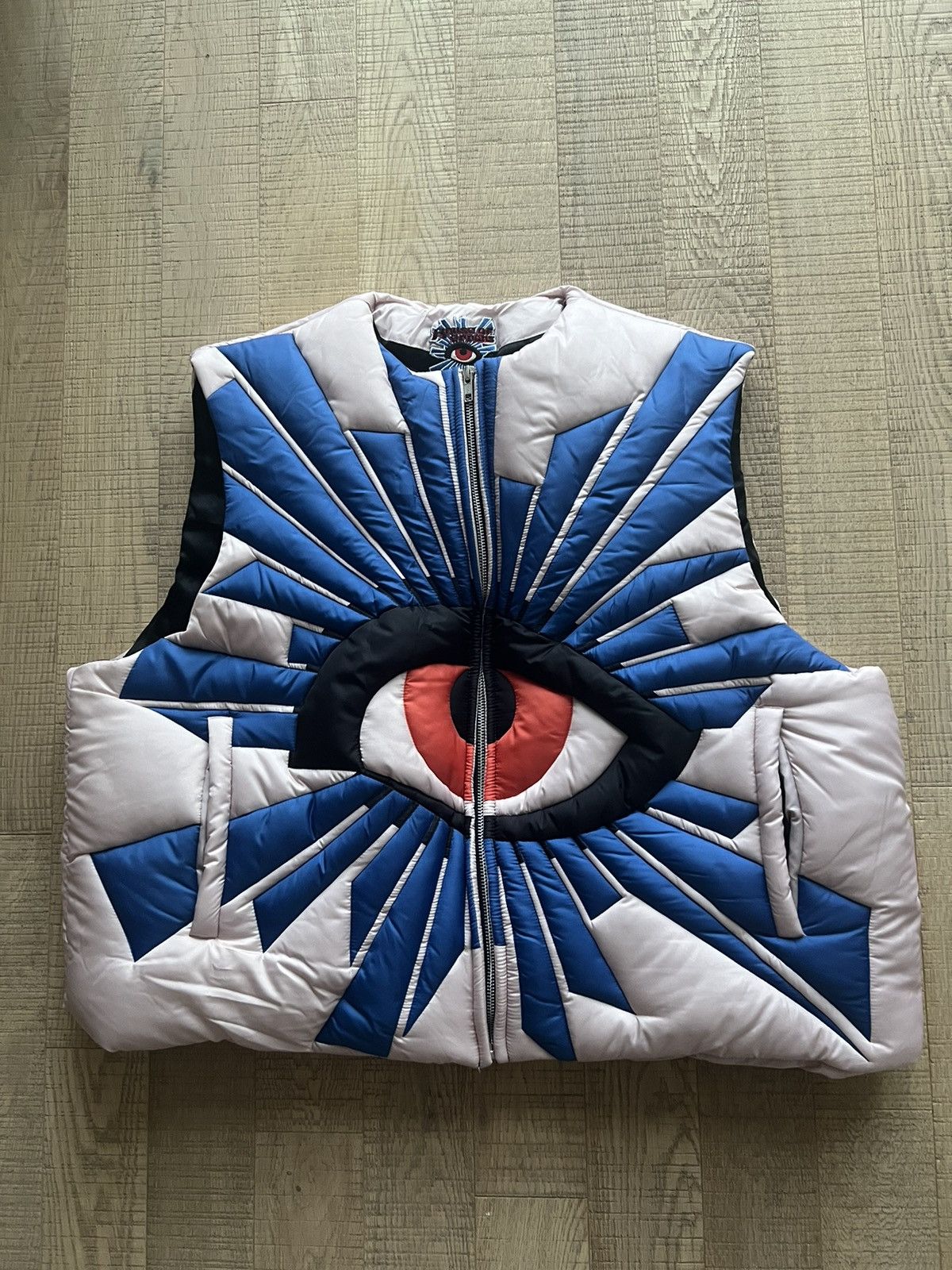 House of Errors All Seeing Eye Puffer Vest | Grailed