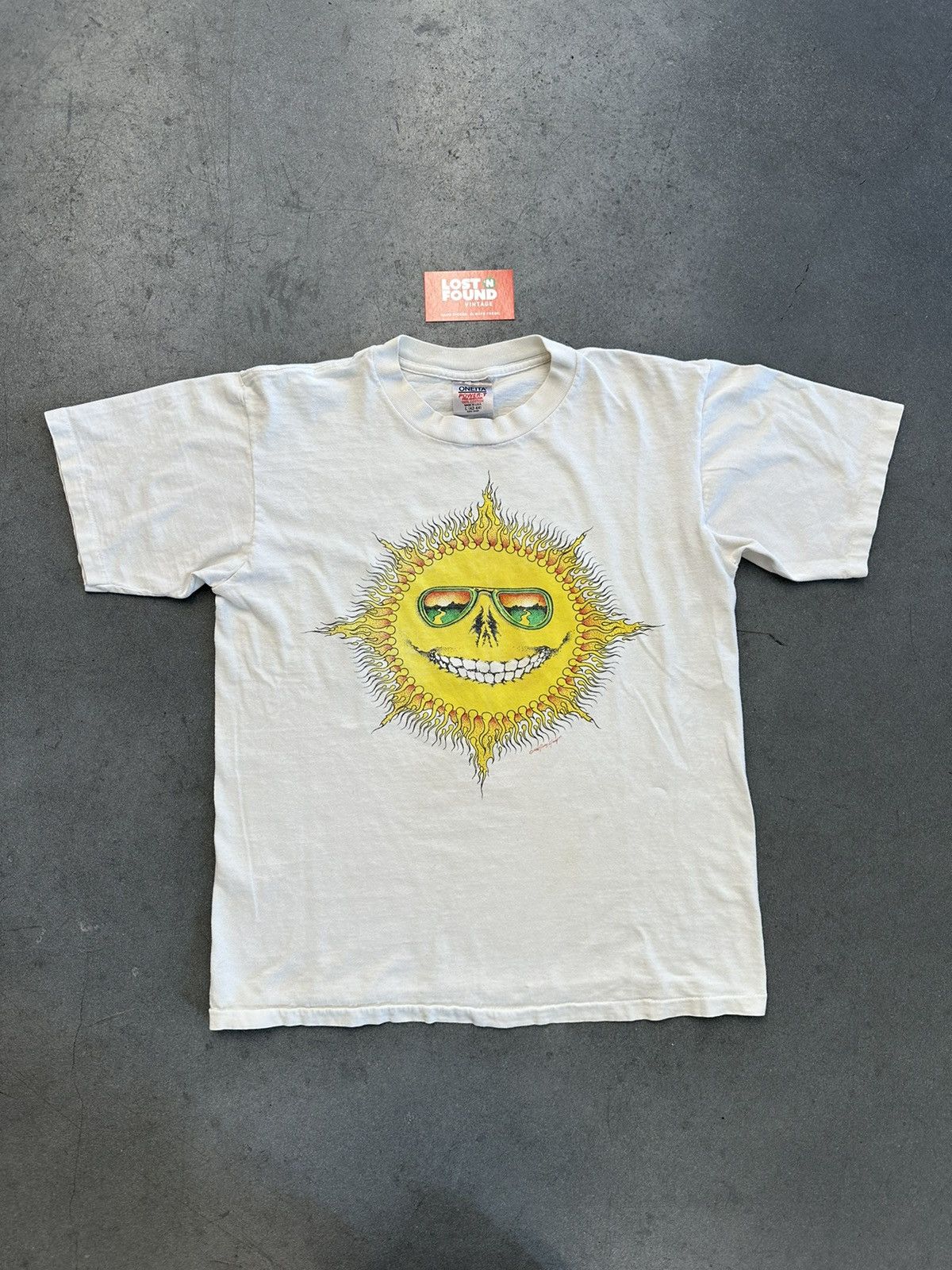 Vintage 1988 Vintage Grateful Dead Jerry Jasper Sun & Moon Art Tee ...