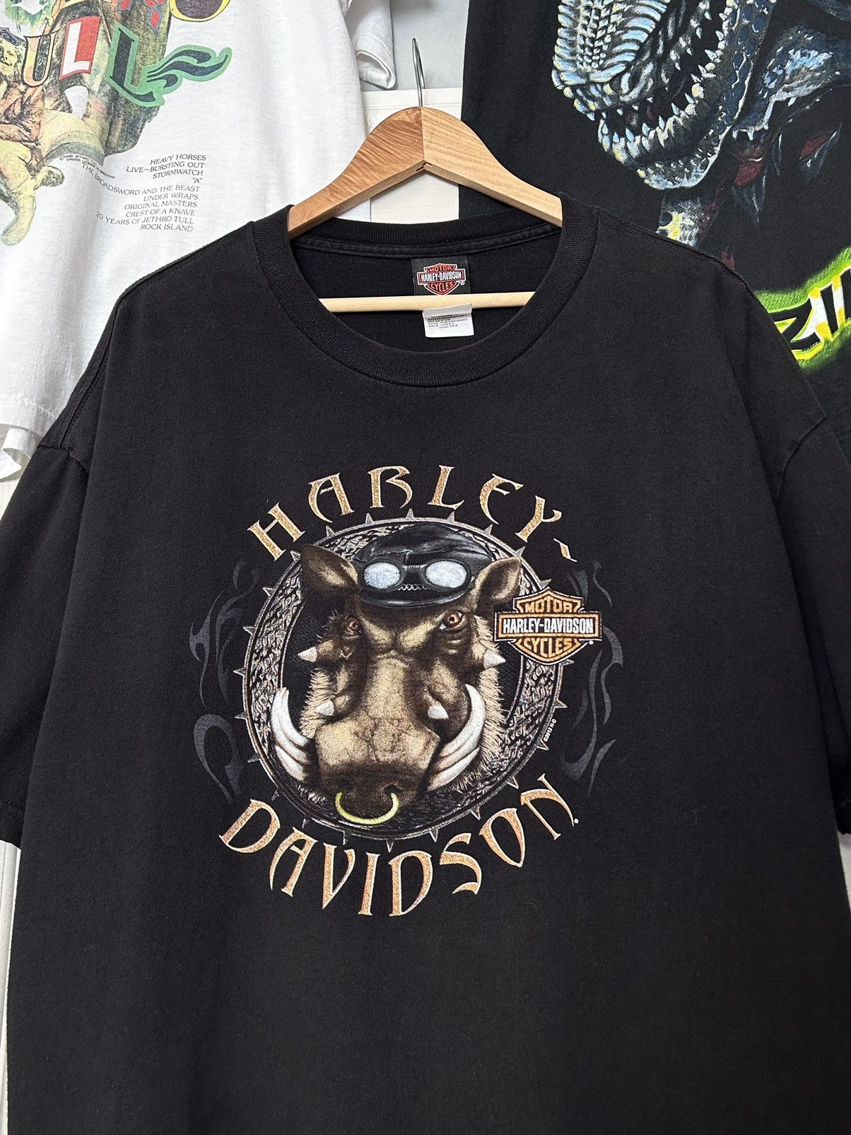 Vintage Vintage Harley Davidson Pig Tee Shirt | Grailed