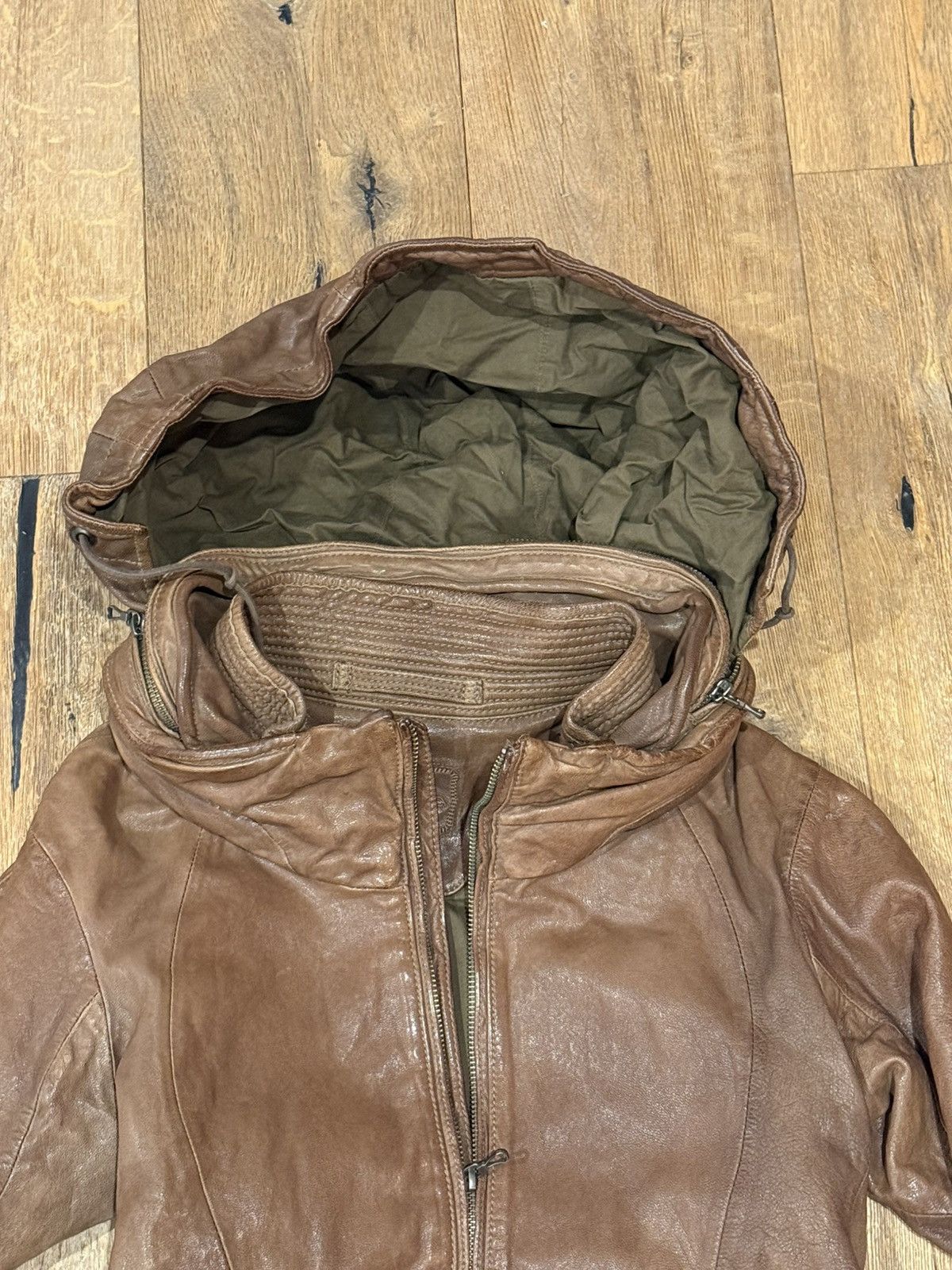 GOA 2000s Goa Ninja Bono Leather Jacket | Grailed