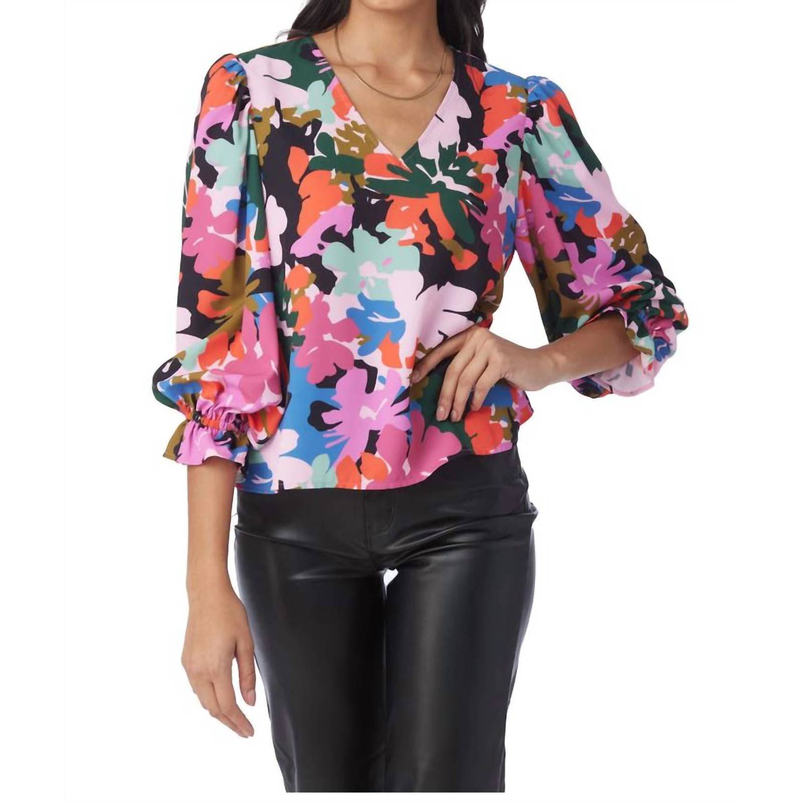 Crosby By Mollie Burch Jamie Top In Art In Bloom Max | Grailed