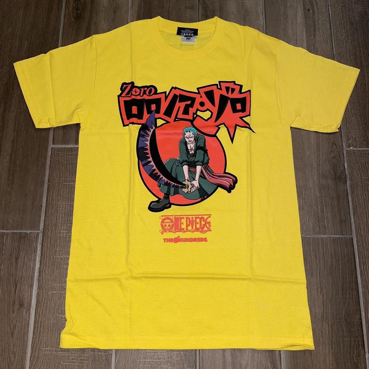 The Hundreds The Hundreds x One Piece Anime Zoro t shirt | Grailed
