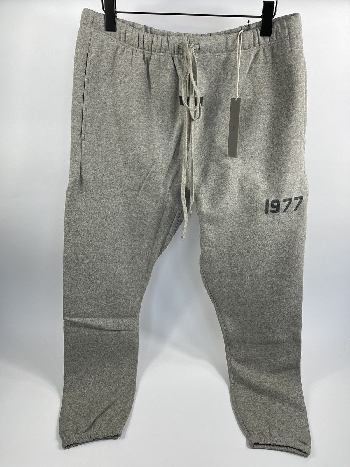 Essentials LOGO 1977 PRINT SWEATPANTS | Grailed