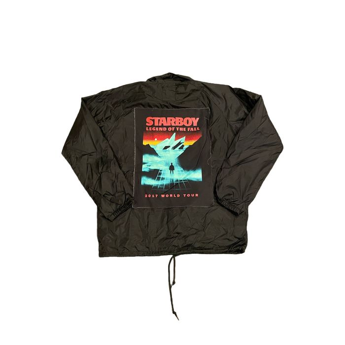 Rare Rare The Weeknd Starboy Legend of the Fall 2017 Windbreaker | Grailed