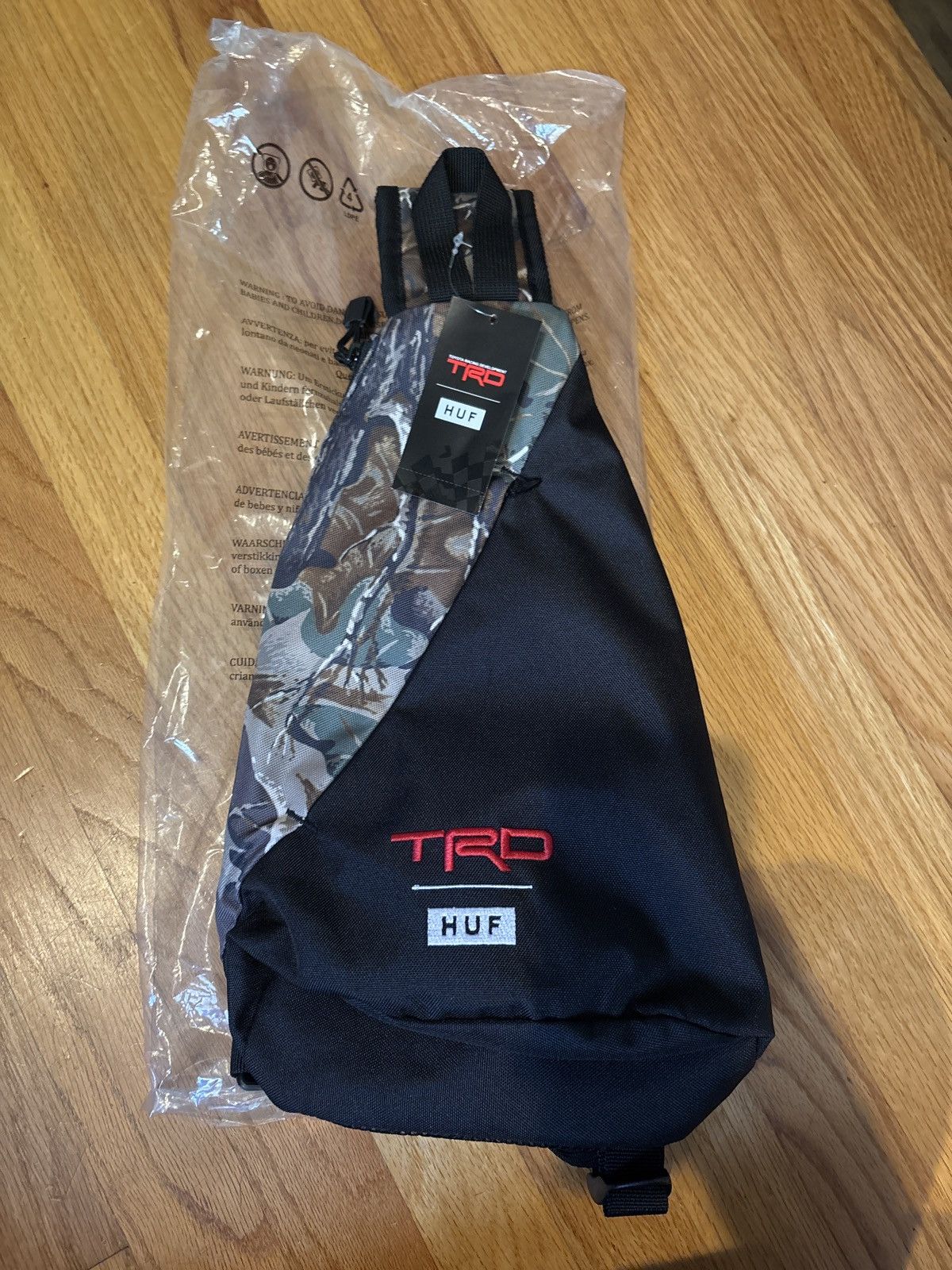 Huf Huf trd toyota racing development camo sling bag | Grailed