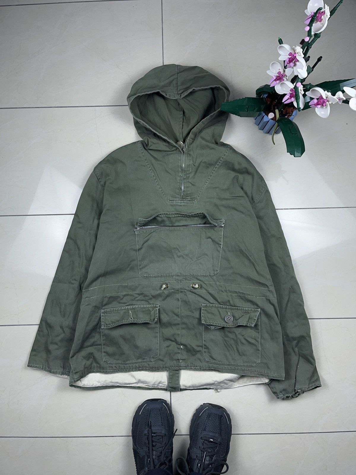 Vintage vintage 70s/80s British army cadet smock anorak jacket | Grailed