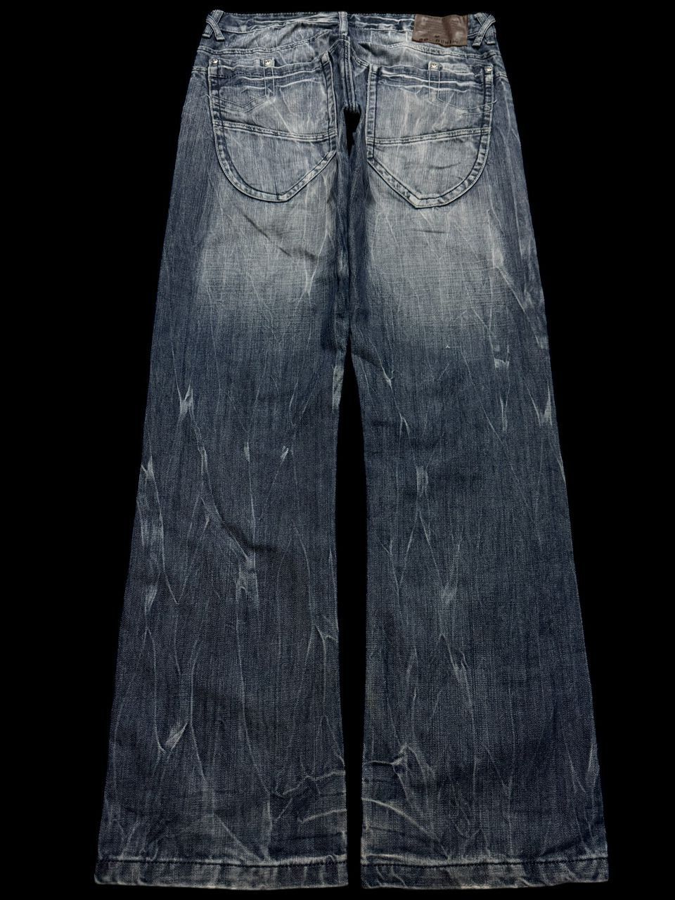 Hysteric Glamour 💥Insane💥Vintage Japanese Gov Denim ClawMark Distress ...