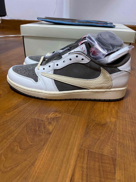 Travis Scott Jordan 1 Low X Travis Scott Revers Mocha | Grailed