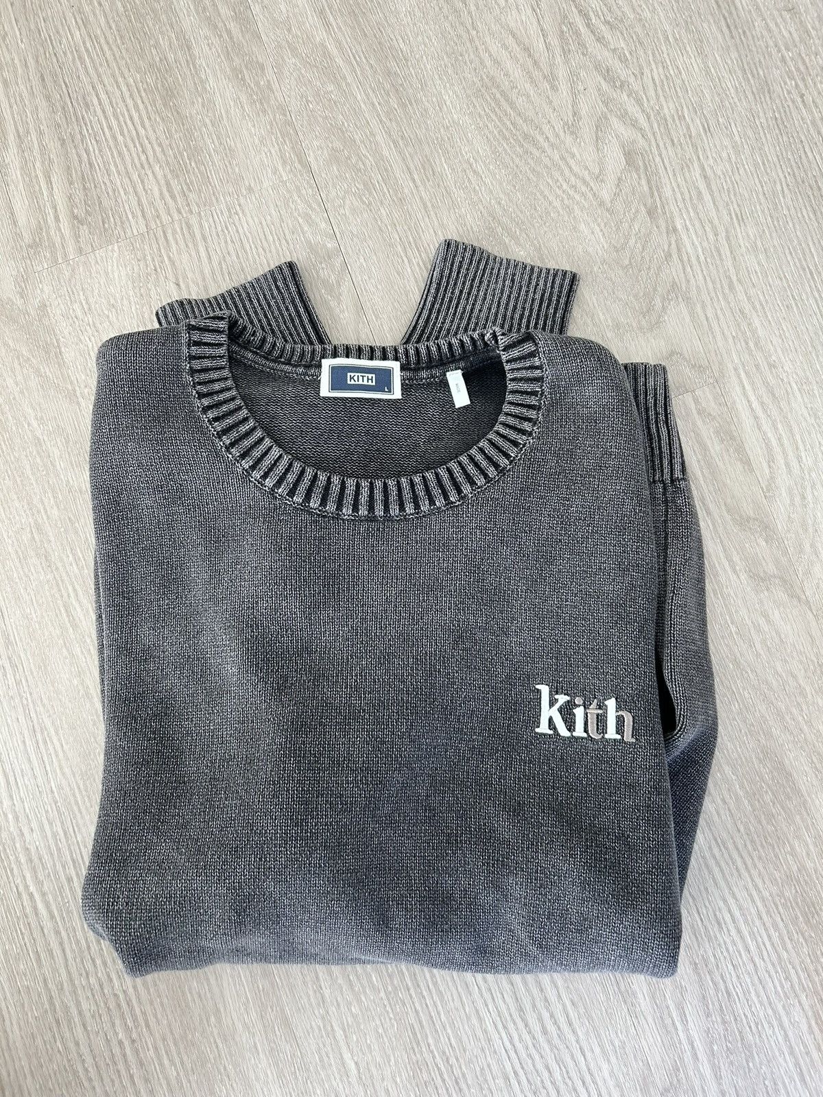 Kith Kith logo sweater | Grailed