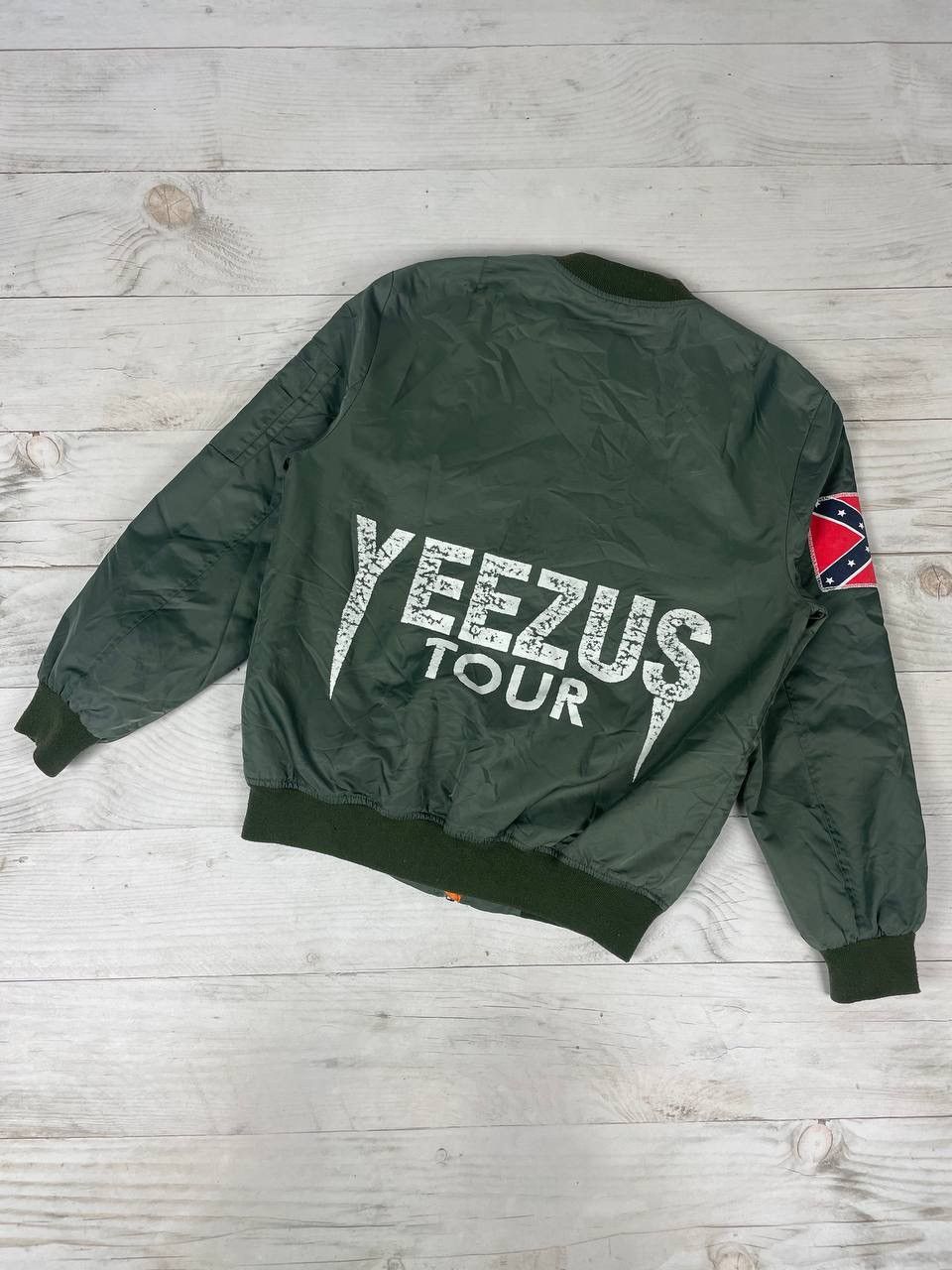 Kanye West × Vintage Kanye West YEEZUS TOUR Bomber Jacket Limited ...