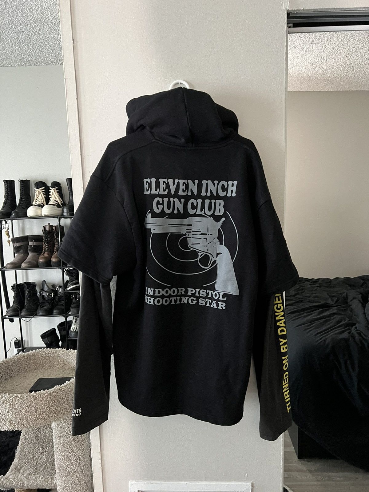 Vetements FW17 Justin4ever / Eleven inch gun club Hoodie | Grailed