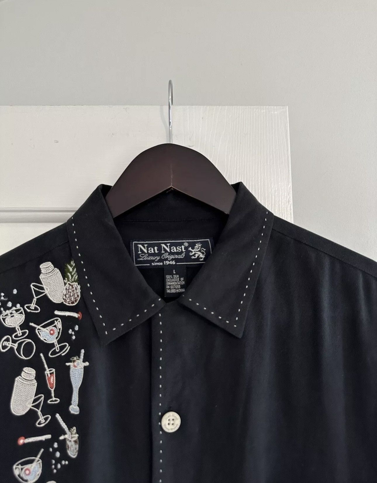 Vintage Nat Nast Silk Shirt Sopranos Style | Grailed
