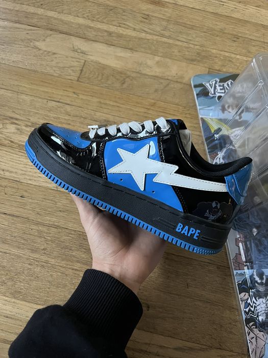 Bape Bape x Marvel Venom Bapesta | Grailed