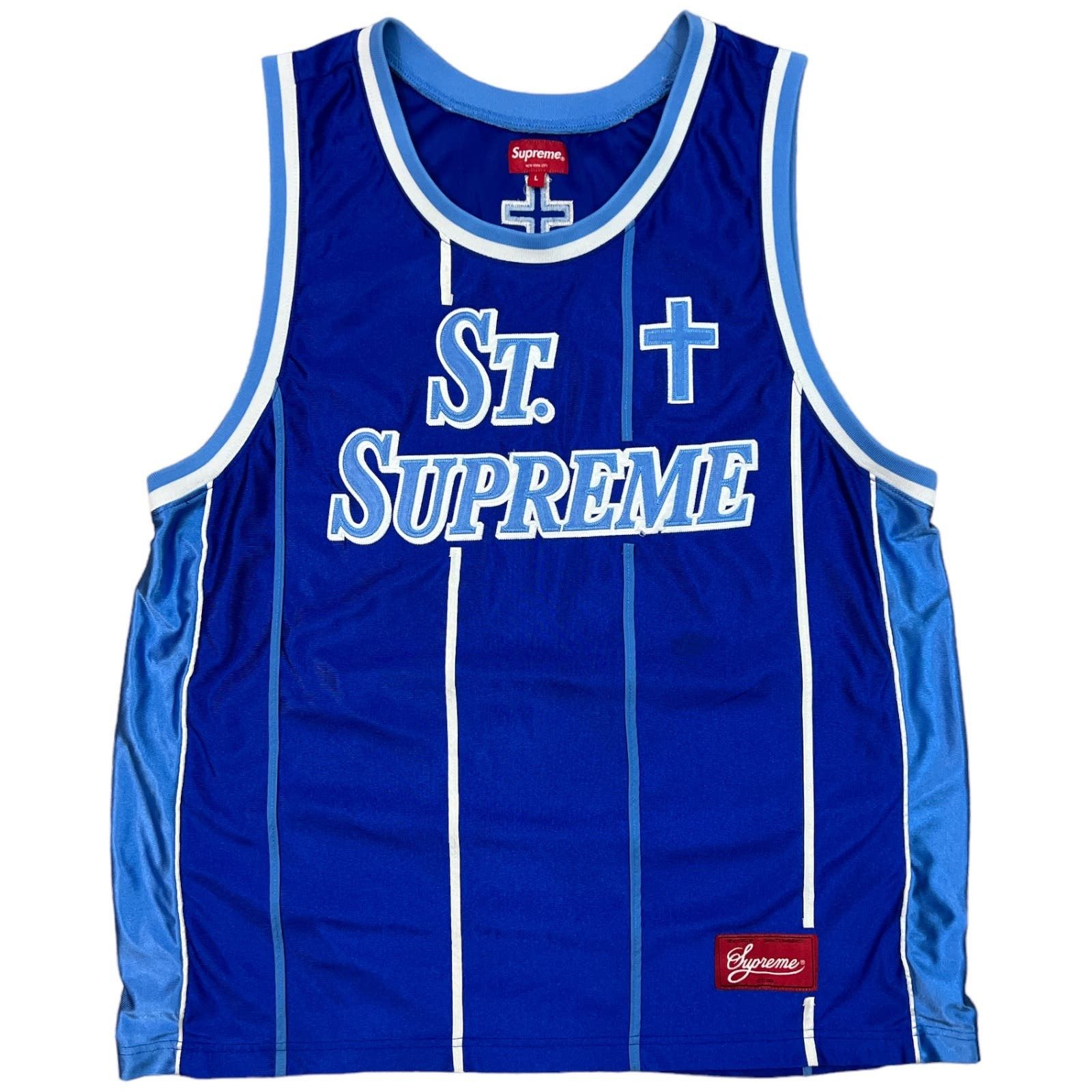 Supreme Supreme St. Supreme Basketball Jersey | Grailed