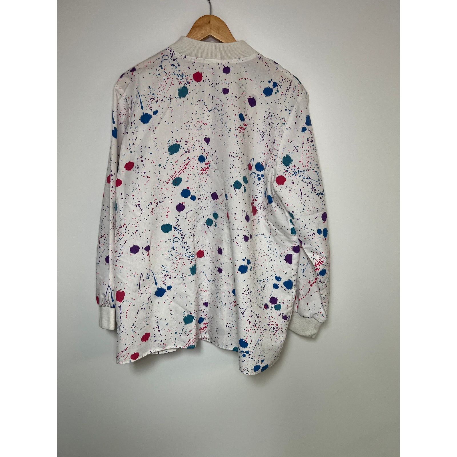 Vintage Vintage Multicolor Windbreaker 90s Splatter Jacket Nylon | Grailed