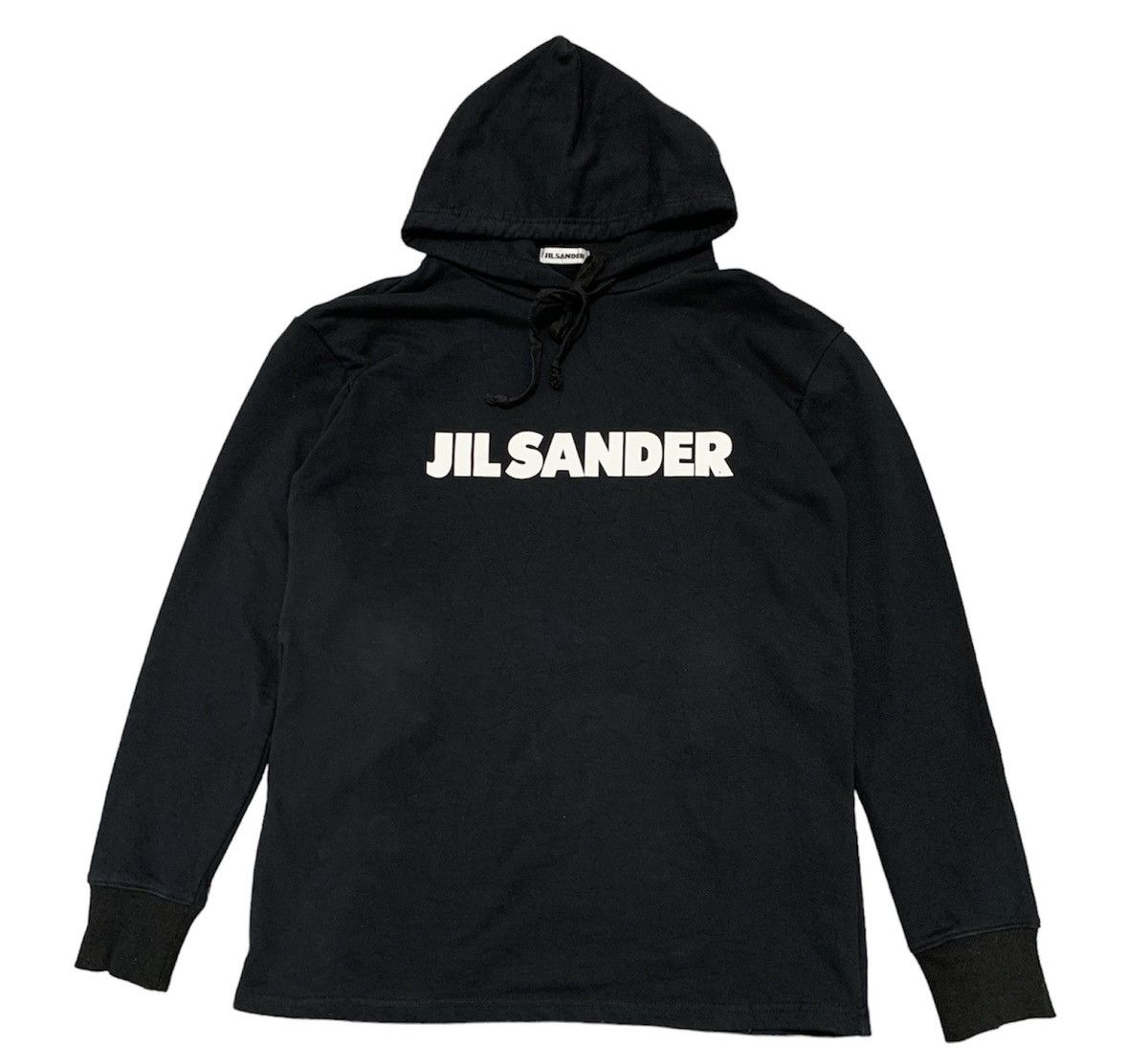 Jil Sander Jil Sander Script Logo Hoddie | Grailed