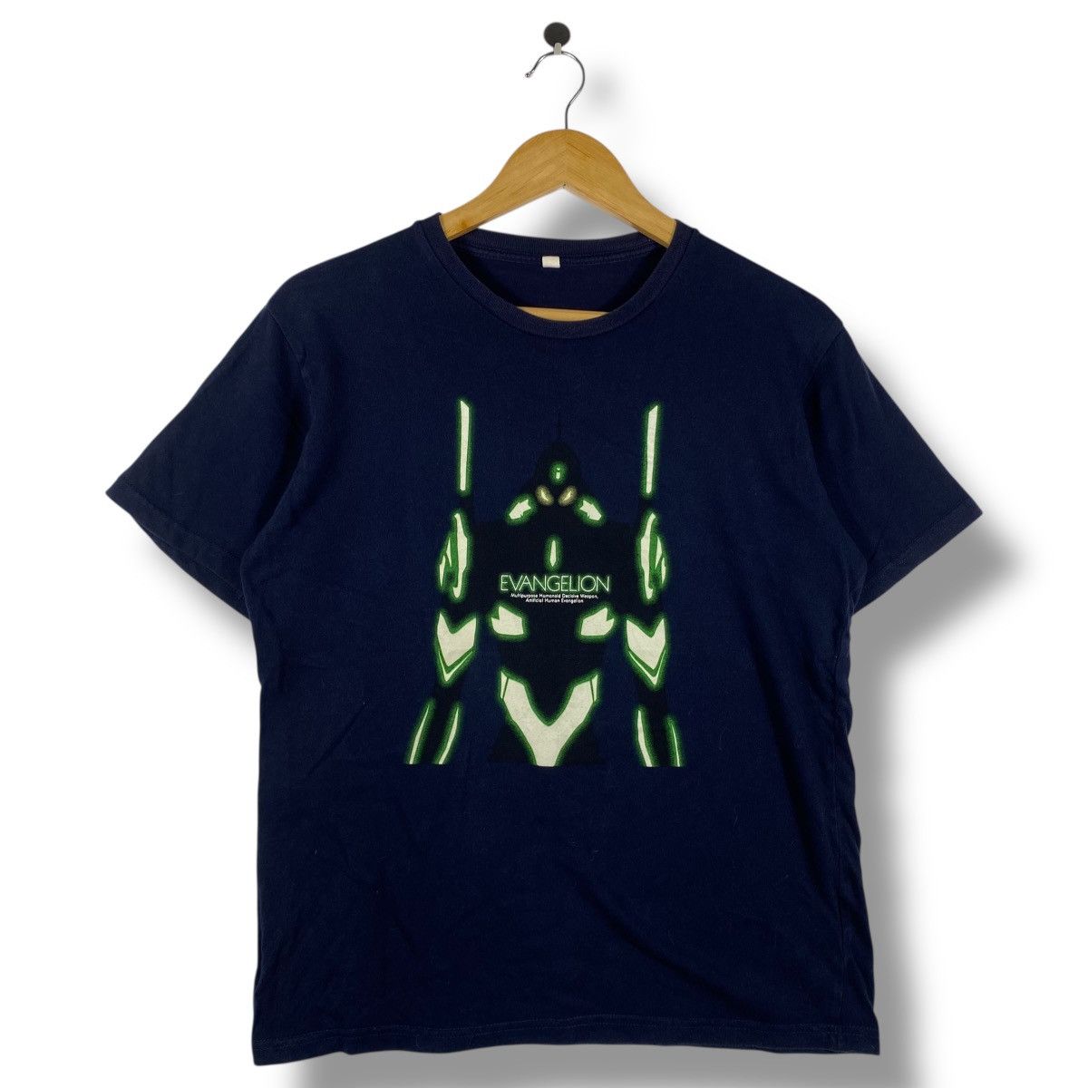 Anime NEON GENESIS EVANGELION Glow In The Dark Graphic Tee Shirt | Grailed