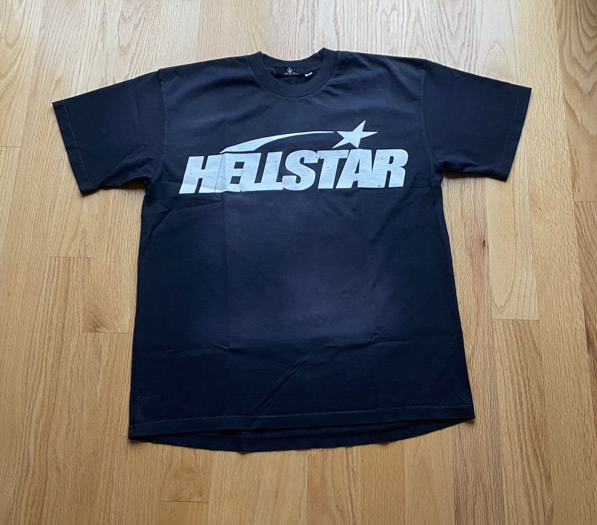 HELLSTAR BRAND NEW HELLSTAR Classic BLACK tee | Grailed