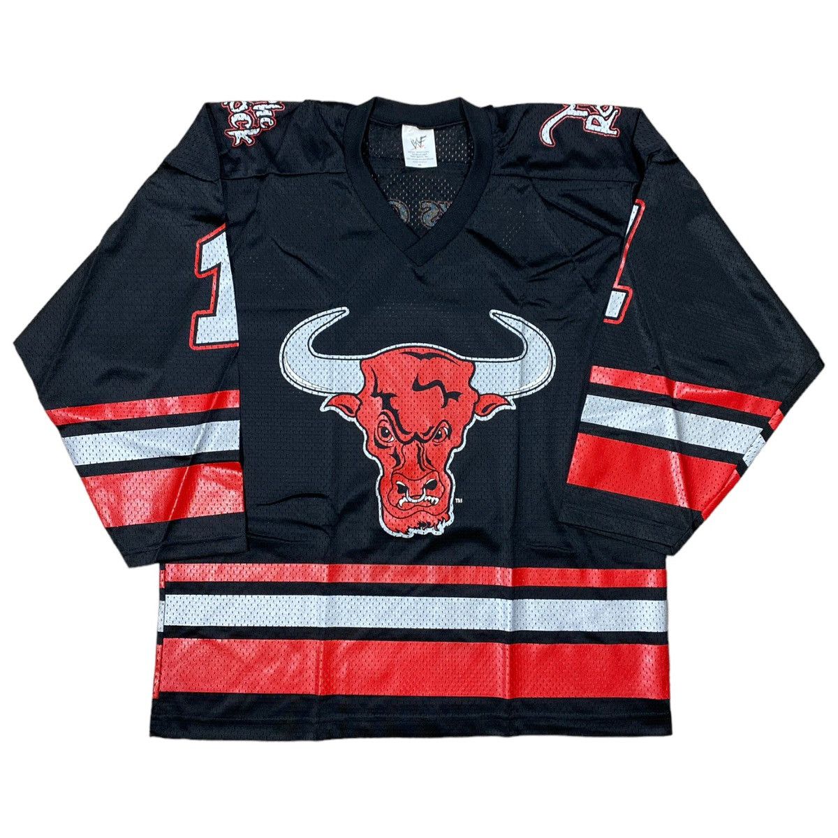 Vintage × WWE × WWF VINTAGE 90s THE ROCK JERSEY WWF | Grailed