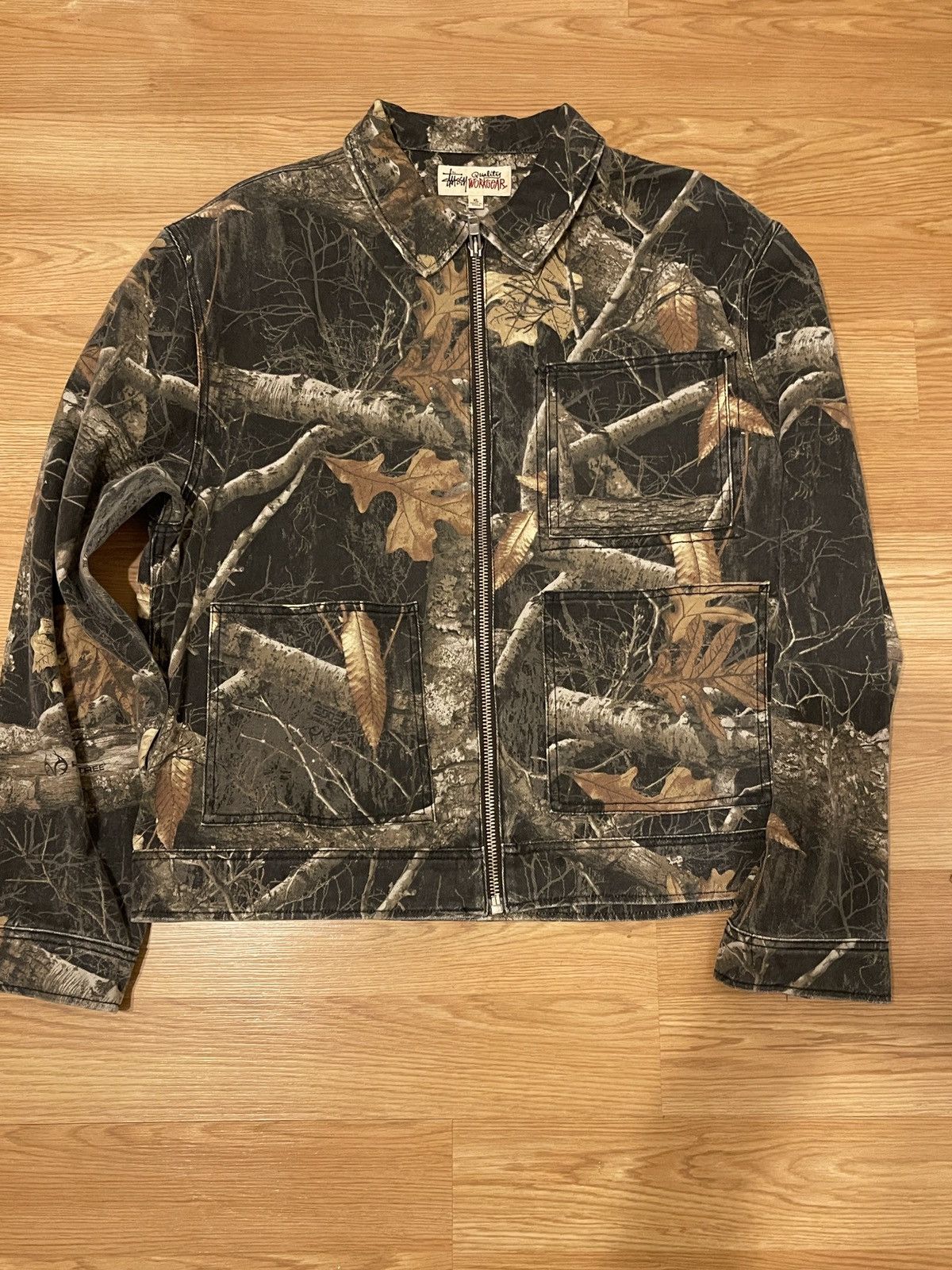 Stussy Stussy real tree jacket | Grailed