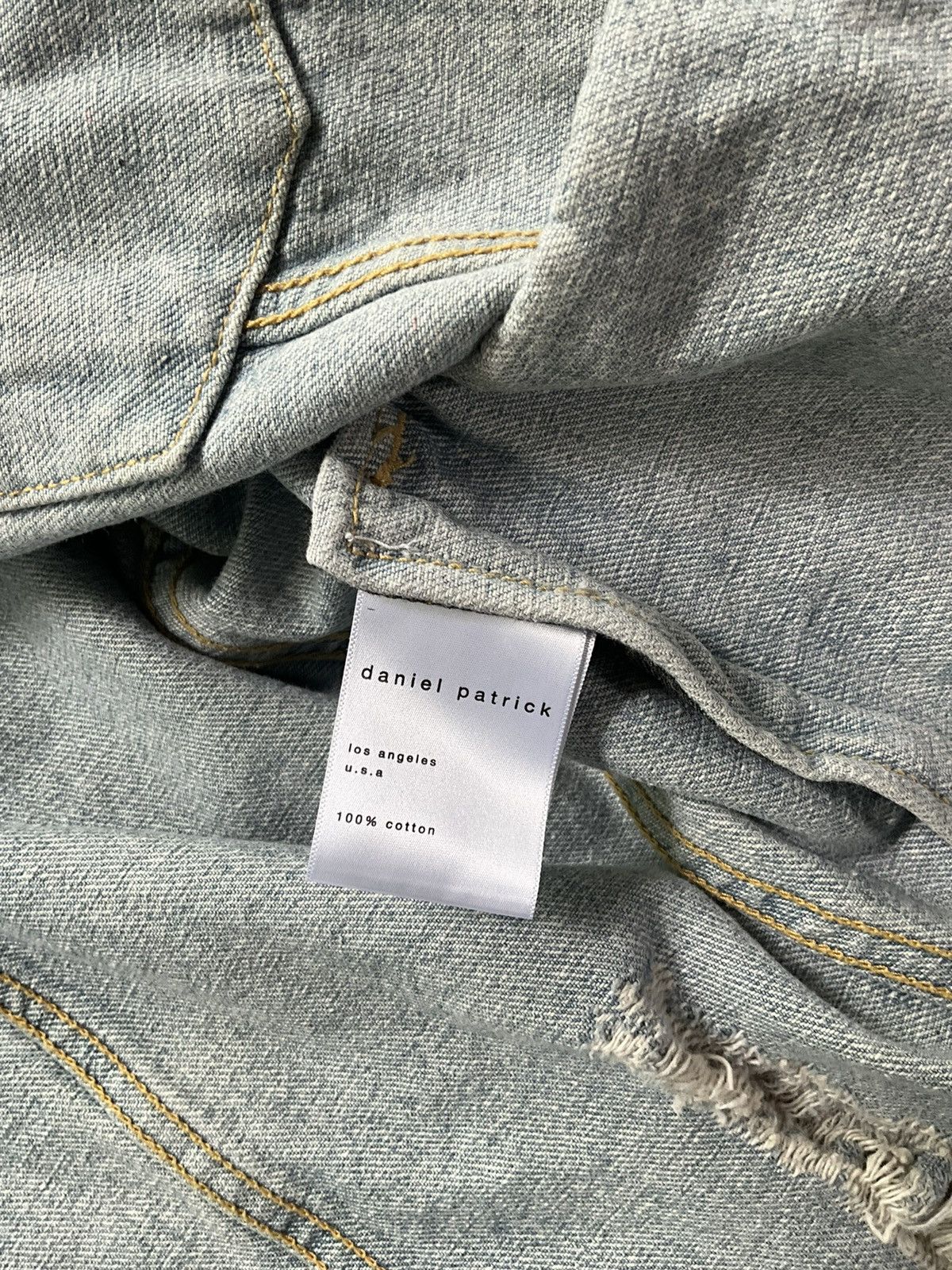 Daniel Patrick Daniel Patrick Distressed Denim Jacket | Grailed