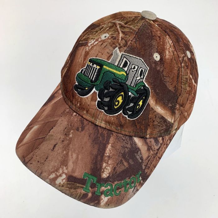 Bally Tractor Farming Camouflage Kids Ball Cap Hat Adjustable Baseball ...