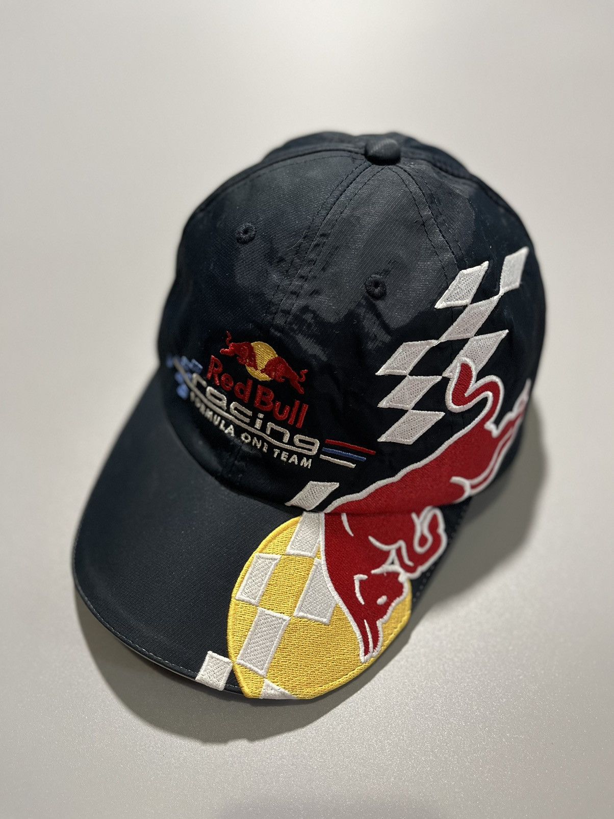 Racing × Red Bull Red Bull nylon cap big logo hat 🧢 | Grailed