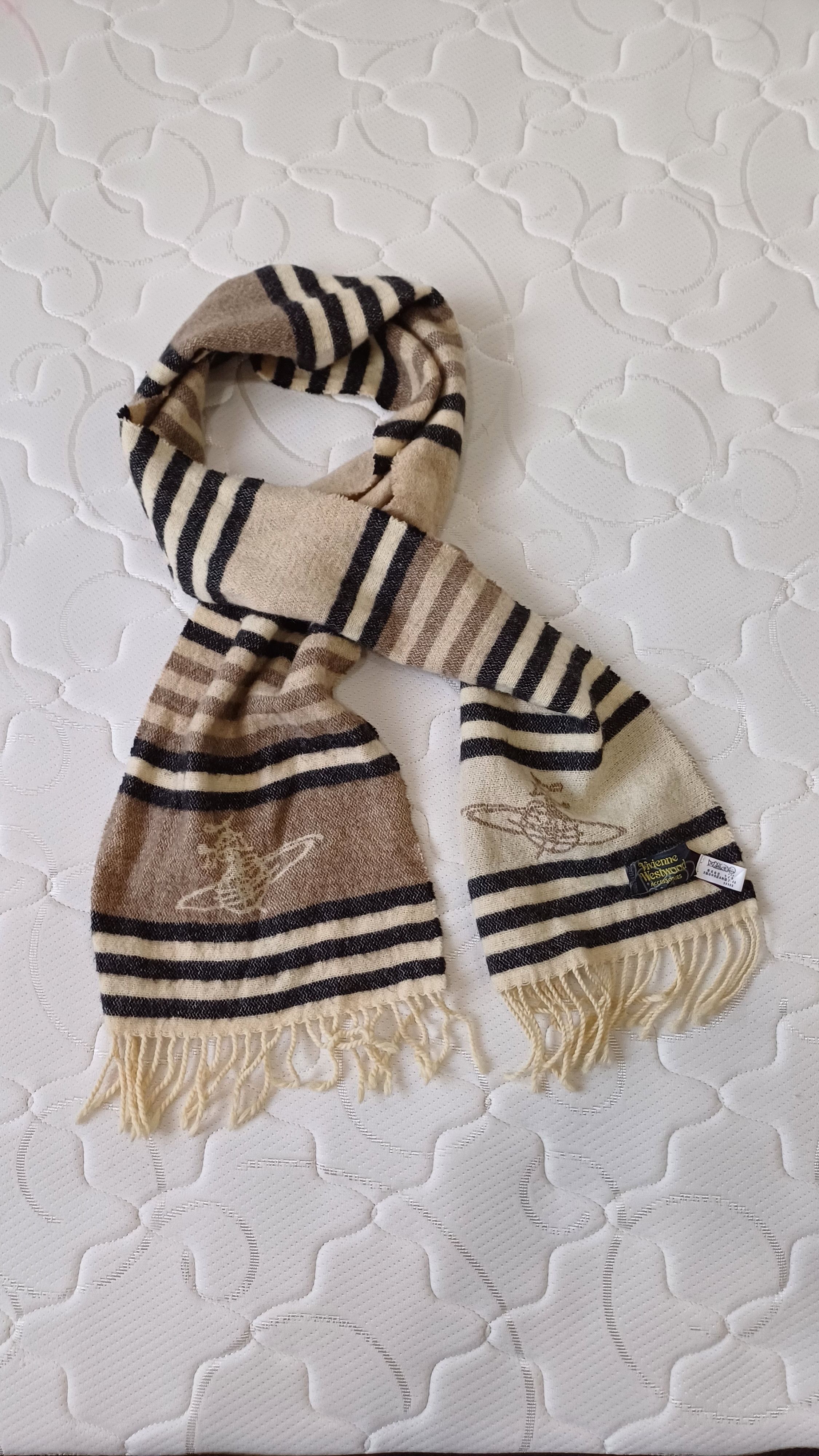 Vivienne Westwood Vivienne Westwood Wool Mafla Scarf | Grailed