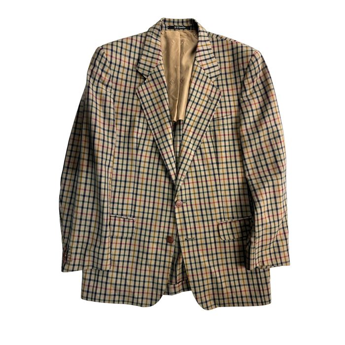 Daks London Daks, London mens blazer size 38R US half Lined Check Plaid | Grailed