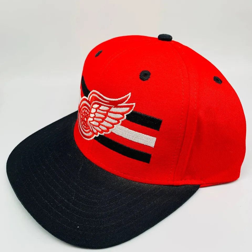 NHL Vintage Detroit Red Wings NHL Hat Snapback Cap New Men | Grailed